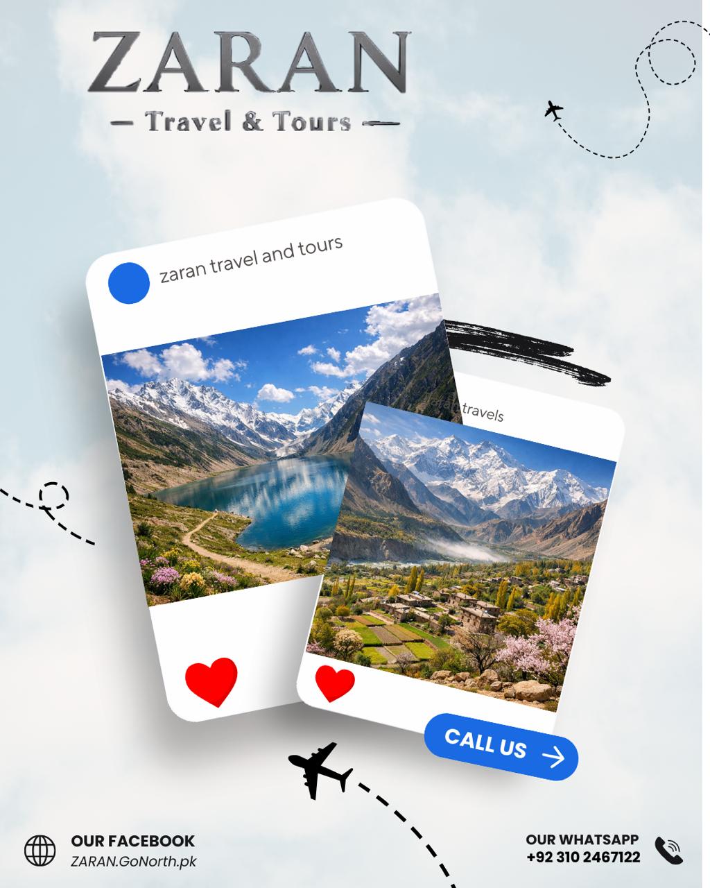 Zaran Travel & Tours - Explore Pakistan & Beyond